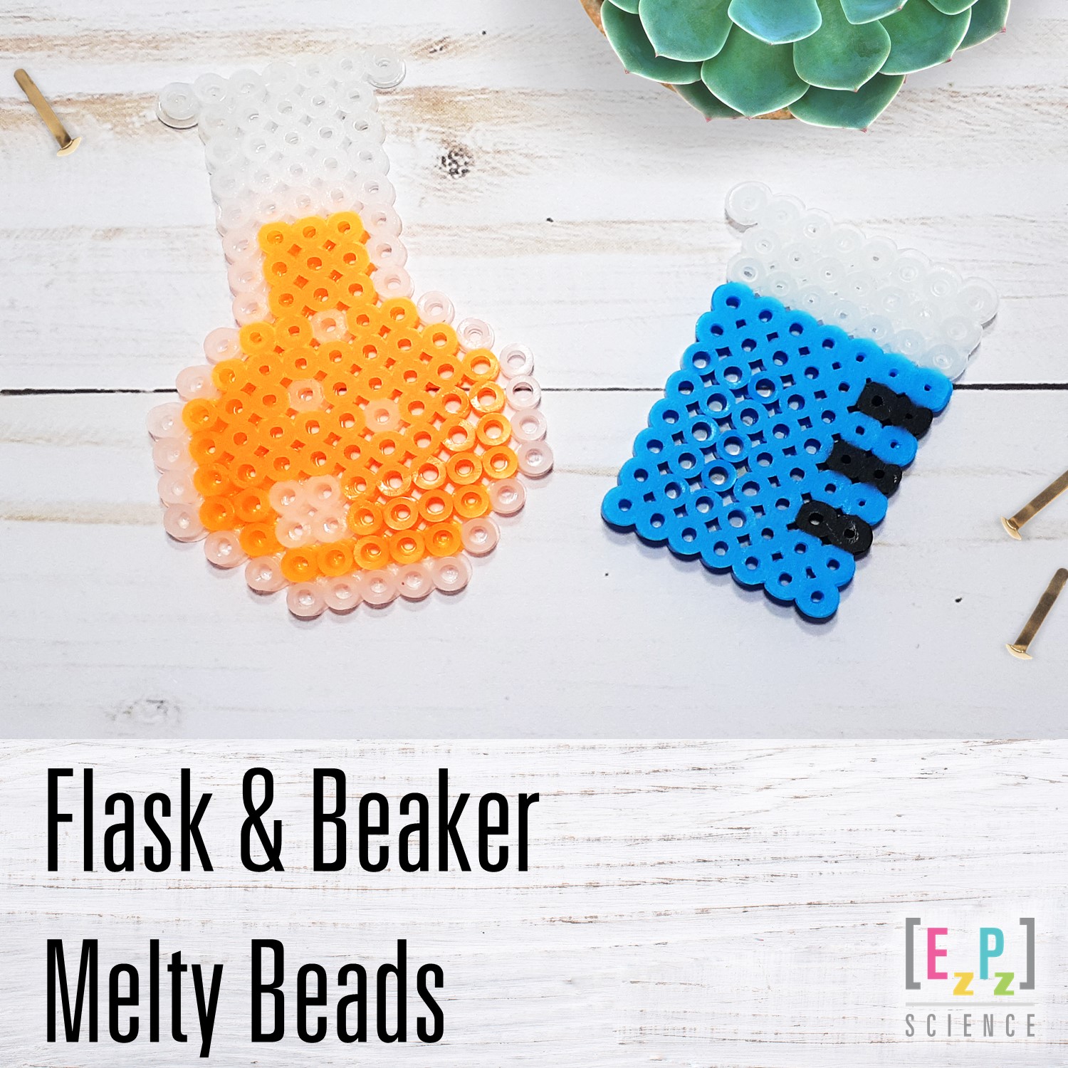 Flask and Beaker Melty Beads